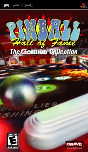 Pinball Hall of Fame PSP Front cover