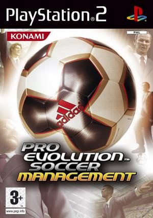 Pro Evolution Soccer Management PS2 Front cover