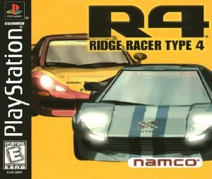 R4: Ridge Racer Type 4 PSX Front cover