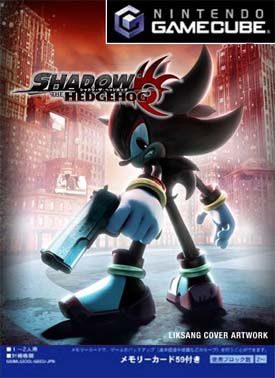 Shadow the Hedgehog GC Front cover