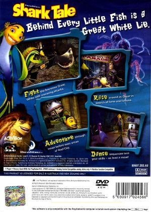 Shark Tale Dvd Cover