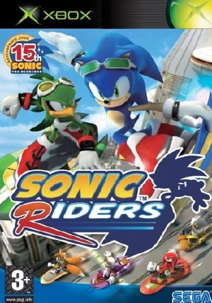 Sonic Riders Xbox Front cover