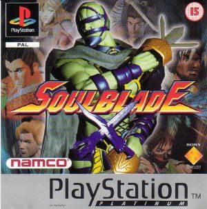 Soul Blade PSX Front cover