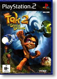 Tak 2: The Staff of Dreams PS2 Front cover