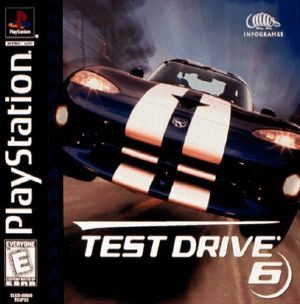 Test Drive 6 PSX Front cover