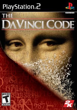 The Da Vinci Code PS2 Front cover