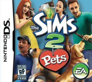 The Sims 2: Pets DS Front cover