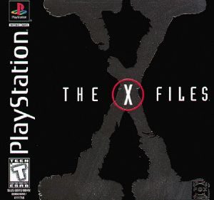 X-Files PSX Front cover