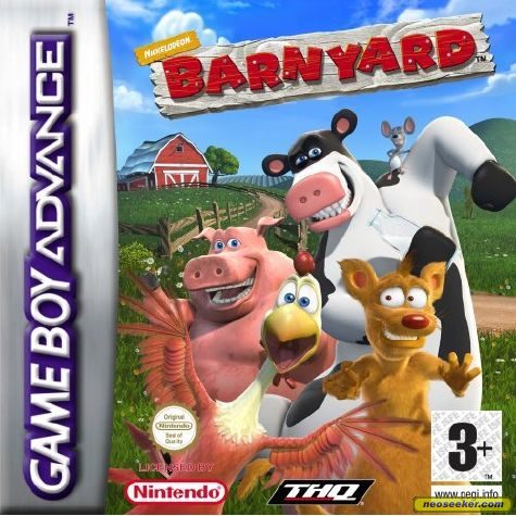 Barnyard GBA Front cover