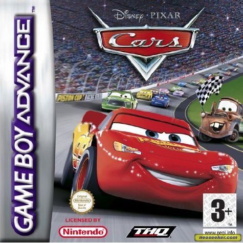 Cars GBA Front cover