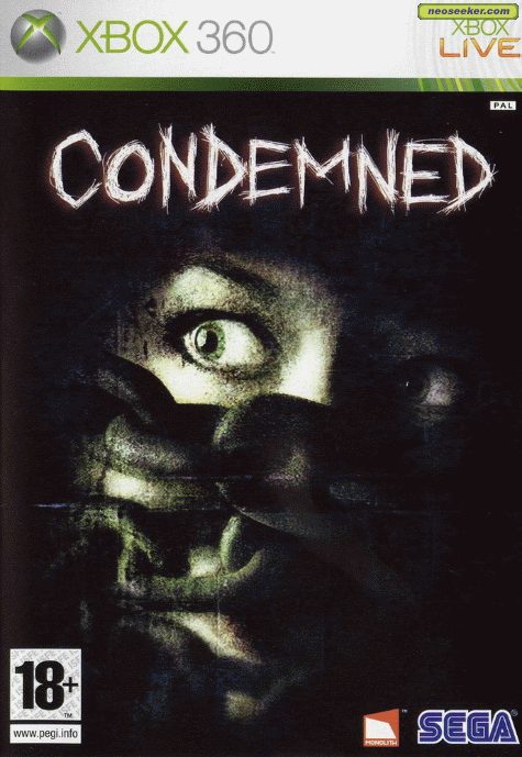 Condemned: Criminal Origins XBOX360 Front cover
