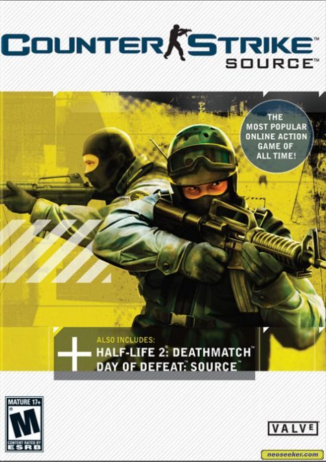 Counter-Strike: Source PC Front cover
