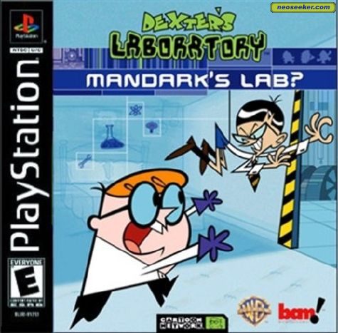 Dexter's Laboratory: Mandark's Lab? PSX Front cover