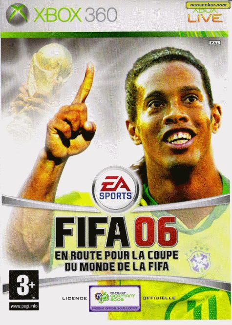 FIFA Soccer 06 XBOX360 Front cover