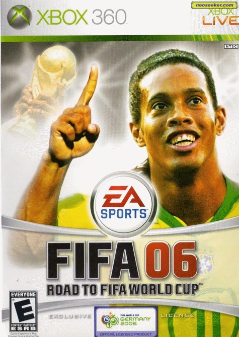 FIFA Soccer 06 XBOX360 Front cover