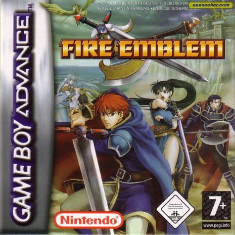 Fire Emblem GBA Front cover