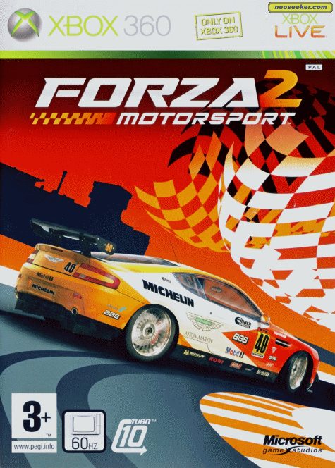 Forza Motorsport 2 XBOX360 Front cover