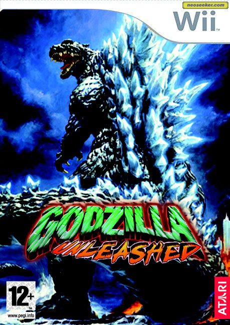 Godzilla: Unleashed Wii Front cover