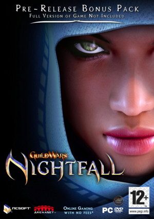 Guild Wars: Nightfall PC Front cover