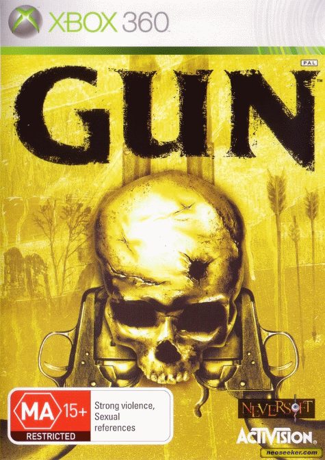 GUN XBOX360 Front cover