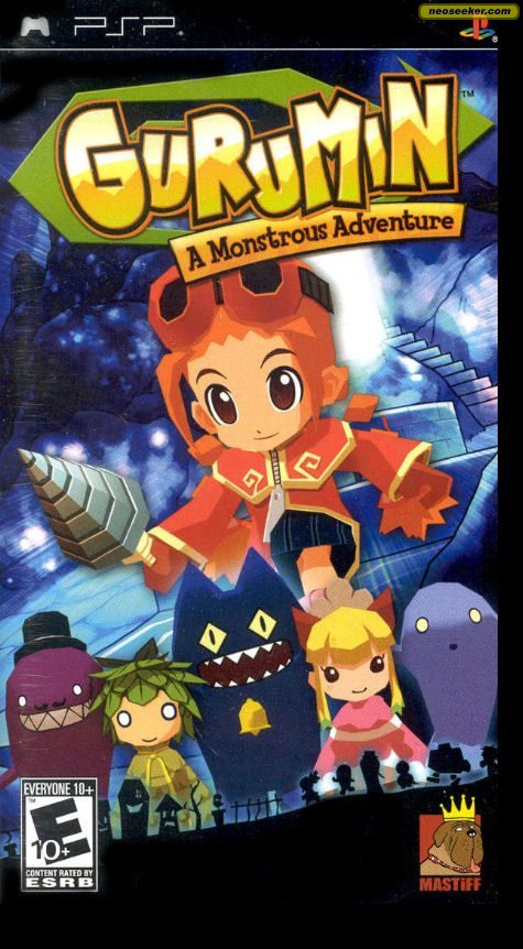 Gurumin: A Monstrous Adventure PSP Front cover