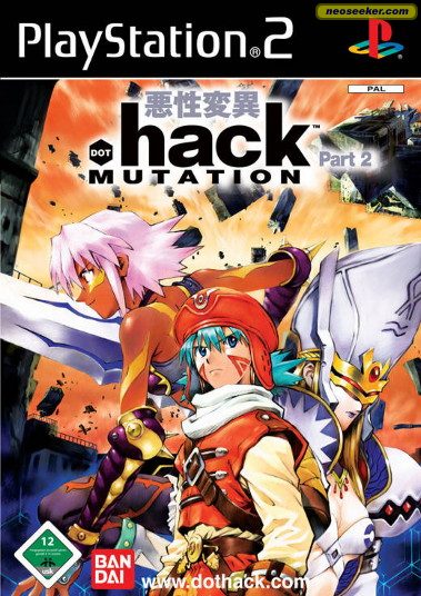 .hack Vol. 2: Mutation PS2 Front cover
