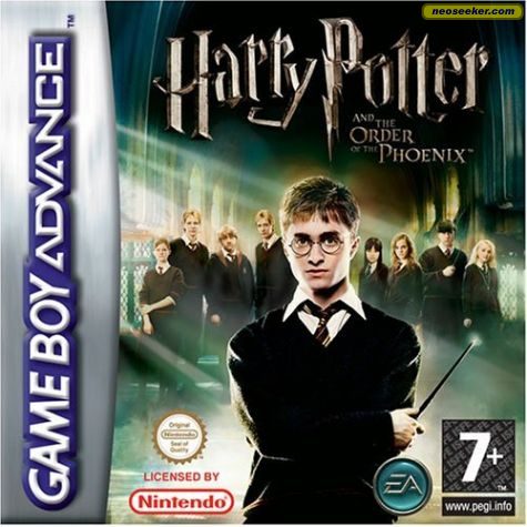 Harry Potter and the Order of the Phoenix GBA Front cover