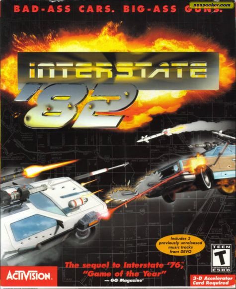 Interstate '82 PC Front cover