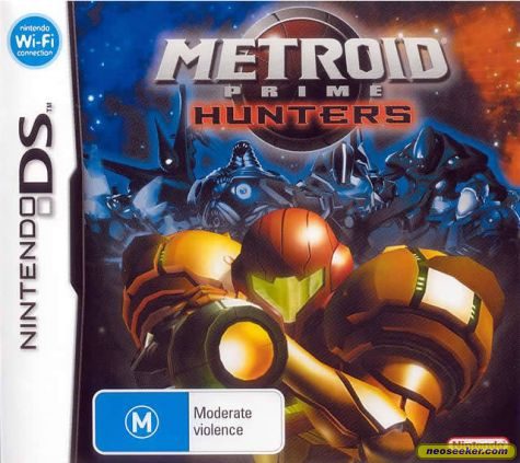 Metroid Prime: Hunters DS Front cover