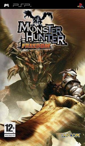 Monster Hunter Freedom PSP Front cover