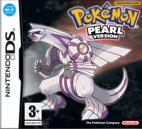Pokémon Pearl DS Front cover