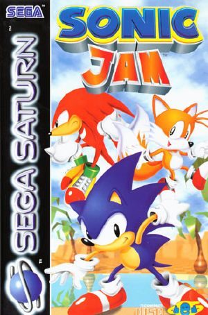 Sonic Jam SATURN Front cover
