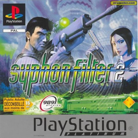 Syphon Filter 2 PSX Front cover