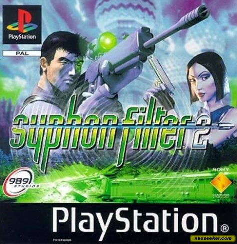 Syphon Filter 2 PSX Front cover