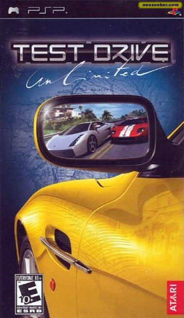 Test Drive: Unlimited PSP Front cover