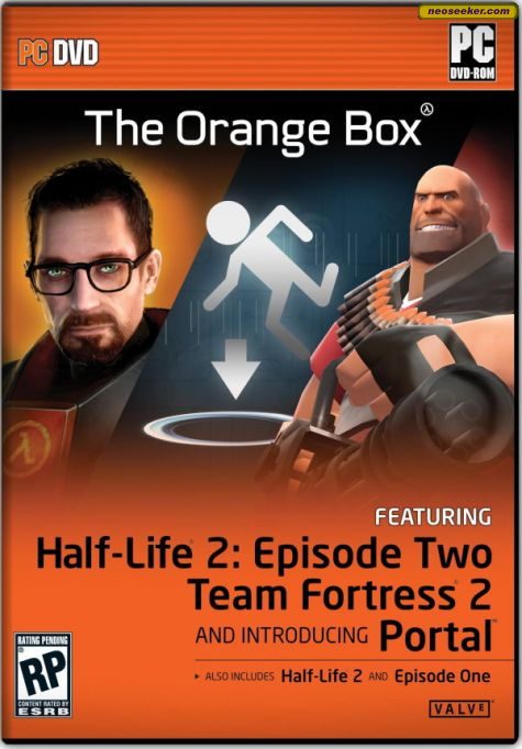 The Orange Box PC Front cover