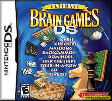 Ultimate Brain Games DS Front cover