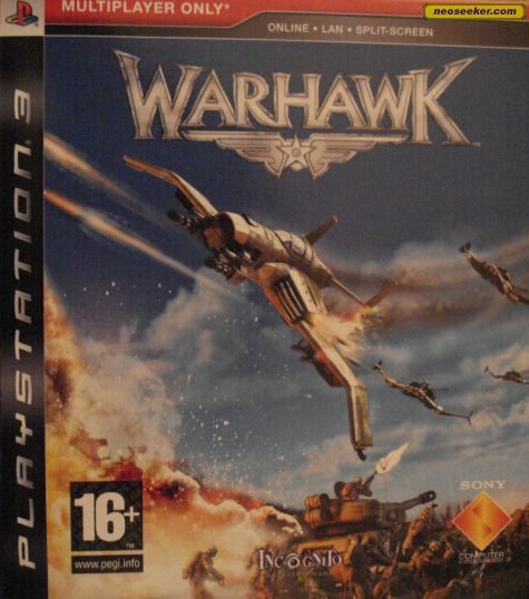 WarHawk PS3 Front cover