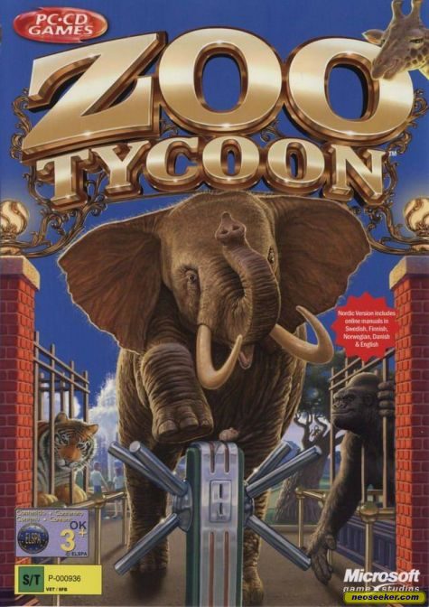 Zoo Tycoon PC Front cover