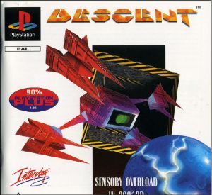 Descent PSX Front cover