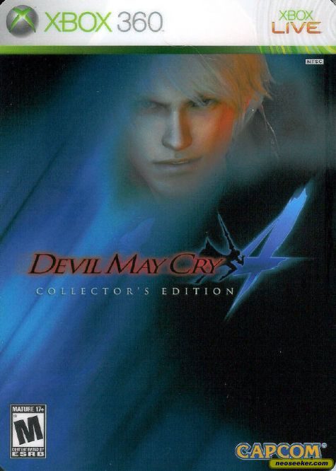 Devil May Cry 4 XBOX360 Front cover