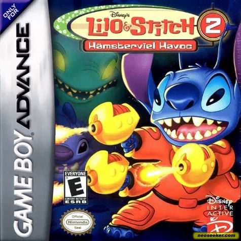 Disney's Lilo & Stitch 2: Hamsterveil Havoc GBA Front cover