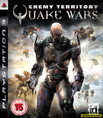 Enemy Territory: Quake Wars PS3 Front cover