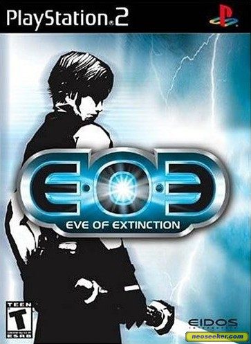 EOE: Eve of Extinction PS2 Front cover