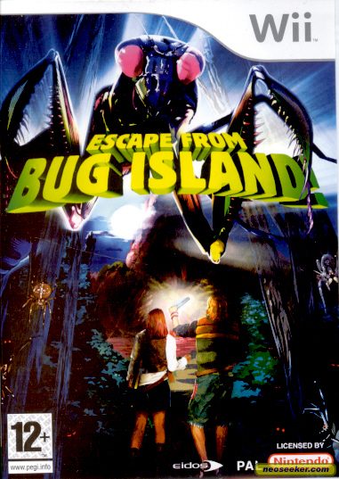 Escape from Bug Island Wii Front cover