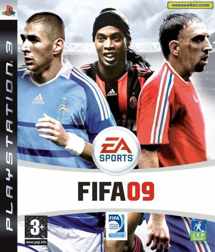 FIFA Soccer 09 PS3 Front cover