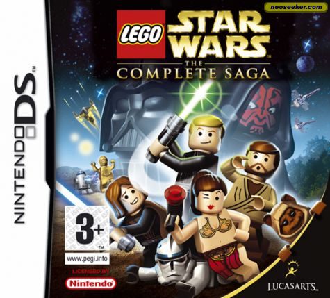 Lego Star Wars: The Complete Saga DS Front cover