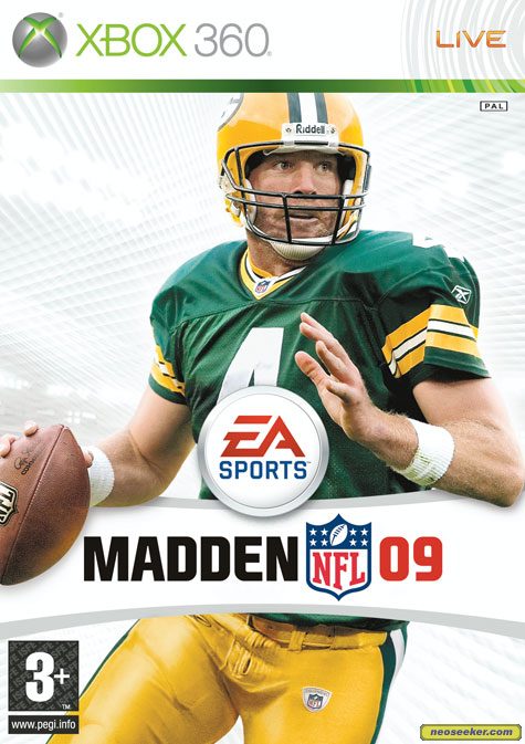 Madden NFL 09 XBOX360 Front cover