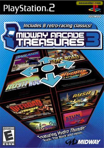 Midway Arcade Treasures 3 PS2 Front cover