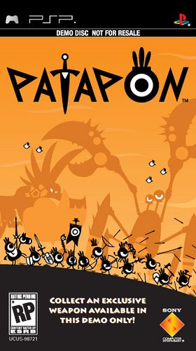Patapon PSP Front cover